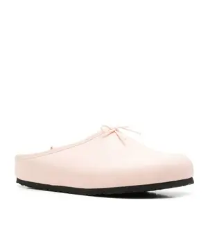 Repetto X Birkenstock Round-toe Mules With Bow Detailing