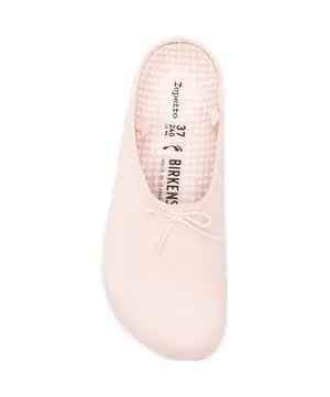 Repetto X Birkenstock Round-toe Mules With Bow Detailing