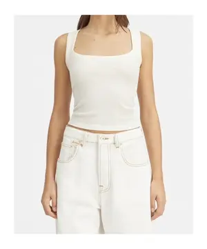 Jacquemus Ribbed Tank Top