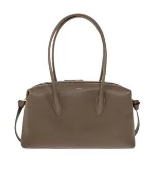Yuzefi Zippered Handbag - Taupe