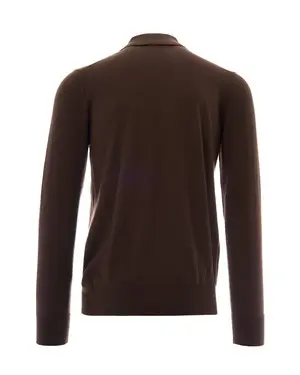PAOLO PECORA Long-sleeved Zip-up Sweater