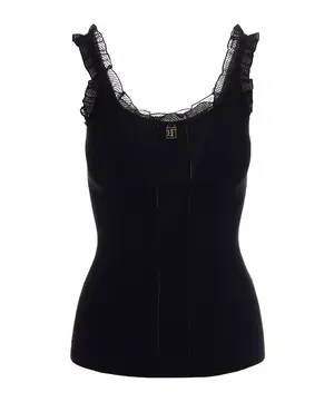 Elisabetta Franchi Lace Camis Tanks For Women