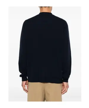 7 For All Mankind Knitted Button-up Long-sleeve Shirt