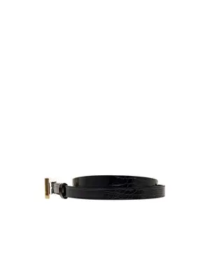 Dsquared2 Logo Engraved Buckle Belt