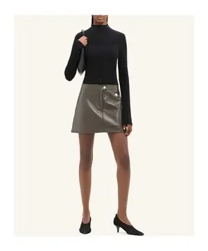 COURREGES Courrèges Vinyl Mini Skirt