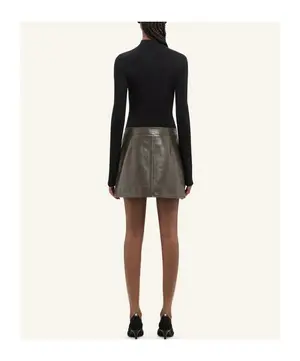 COURREGES Courrèges Vinyl Mini Skirt