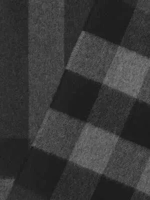 Burberry Check Fringed Scarf