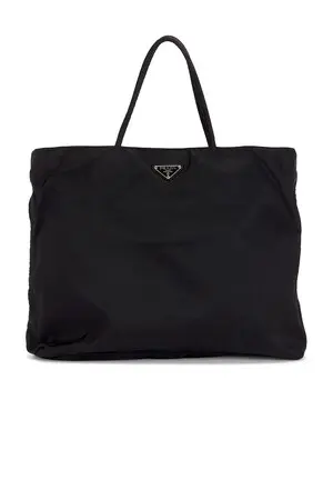 Prada Tessuto Tote Bag - Black