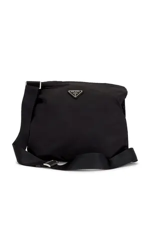 Prada Tessuto Flat Messenger Bag