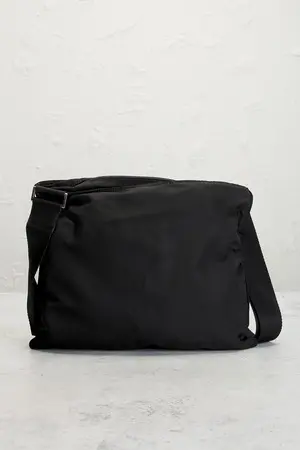Prada Tessuto Flat Messenger Bag