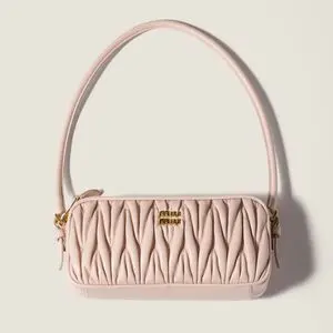 Miu Miu Matelassé Nappa Leather Pouch