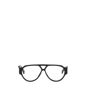Bottega Veneta Aviator Frame Eyeglasses - Black