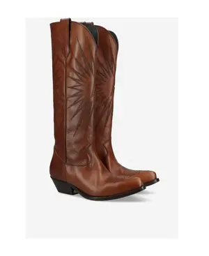GOLDEN GOOSE Wish Star Pointed-toe Boots