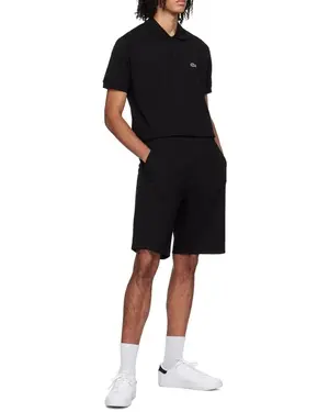 Lacoste Embroidered Logo Polo Shirt - Black