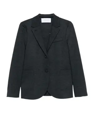 Harris Wharf London Single-breasted Blazer - Grey