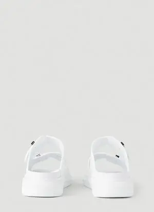 Alexander McQueen Logo Buckle Detail Flat Sandals