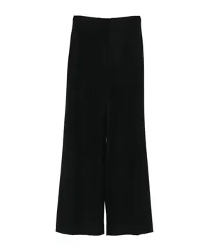 Harris Wharf London Wool Trousers - Black