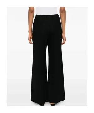 Harris Wharf London Wool Wide Leg Trousers