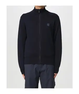 Hugo Boss Long-sleeved Cardigan - Black