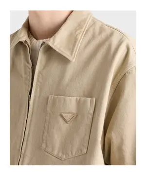 Prada Old Denim Shirt - Sand