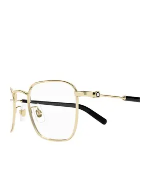Montblanc Eyewear Square Frame Glasses