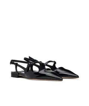JIMMY CHOO Pointed Toe Flat Sandals