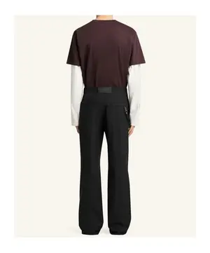 COURREGES Logo-patch Oversized T-shirt