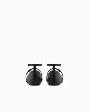 Armani Exchange Pointed-toe Ballerina Shoes