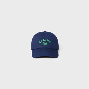 Celine Richelieu Cap In Light Cotton Twill