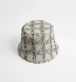 Dior Cannage Teddy-d Small Brim Bucket Hat