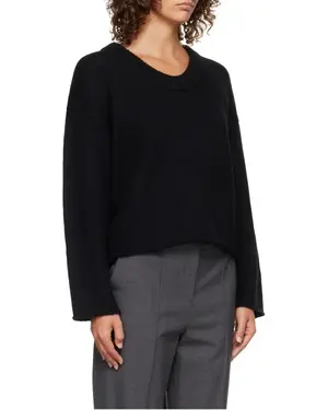 Loulou De Saison Derry U-neck Sweater