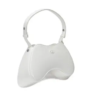DIESEL® Play Logo Plaque Shoulder Bag