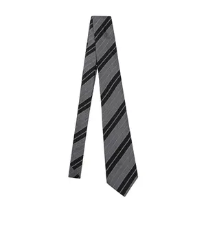 Saint Laurent Striped Tie