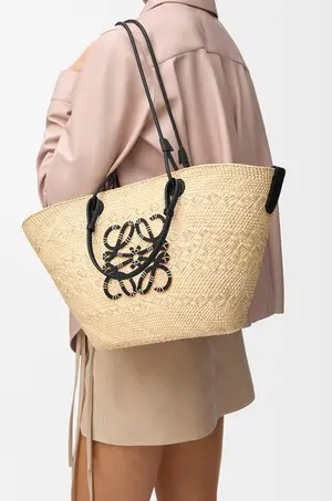 Loewe Logo Basket Tote Bag