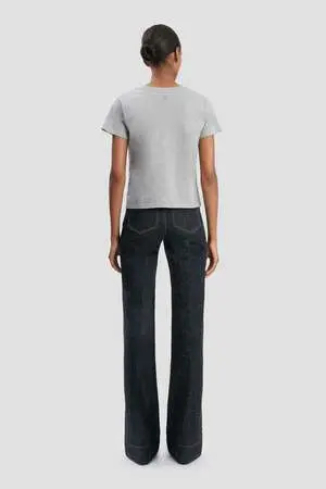 Victoria Beckham Shrunken Fit T-shirt