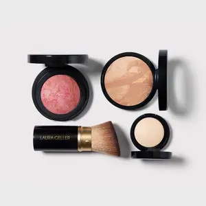 Laura Geller Beauty The Daily Routine: Natural Finish Full Face Makeup Kit - Light
