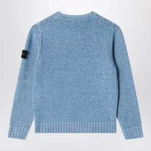 Stone Island Powder Cotton Blend Jumper