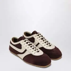 Dries Van Noten Suede Lace-up Sneakers - Purple