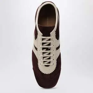 Dries Van Noten Suede Lace-up Sneakers - Purple