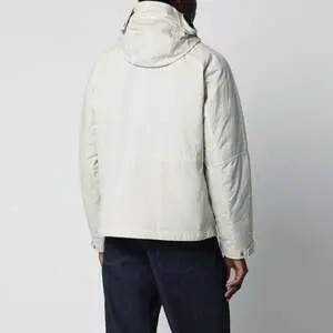 C.P. COMPANY Hooded Jacket With Goggle Lenses - Metal