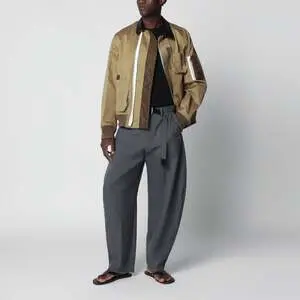 Sacai Cotton And Nylon Bomber Jacket