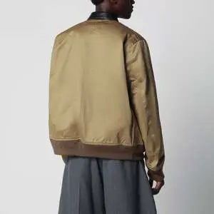 Sacai Cotton And Nylon Bomber Jacket