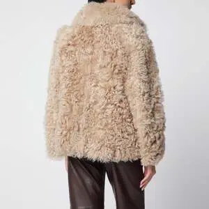 BLANCHA Short Shearling Fur Jacket