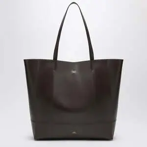 TOTEME Roam Leather Tote Bag - Brown