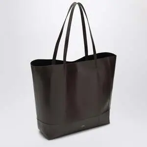 TOTEME Roam Leather Tote Bag - Brown