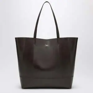 TOTEME Roam Leather Tote Bag - Brown