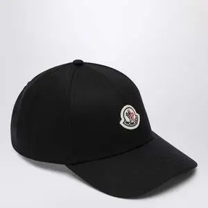 Moncler Cotton Baseball Cap With Patch