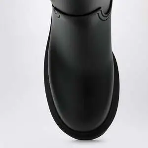Moncler Kickstream High Rain Boots - Black