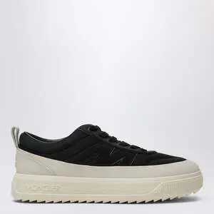 Moncler Altive Suede And Nubuck Sneakers - Black