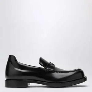 Balenciaga Comfy Loafers In Shiny Calfskin Leather - Black